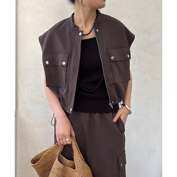 ZOZO問い合わせ番号:103668036ショップ:DouDou，ドゥドゥブランド:DouDou，ドゥドゥ商品名:【WEB限定】ショートベスト×カーゴスカートセットカテゴリ:ジャケット/アウター>セットアップブランド品番:DDZ106...