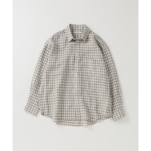 ZOZO問い合わせ番号:103668100ショップ:JOURNAL STANDARD，ジャーナルスタンダードブランド:JOURNAL STANDARD，ジャーナルスタンダード商品名:チェック ソフト リネン シャツカテゴリ:トップス>...