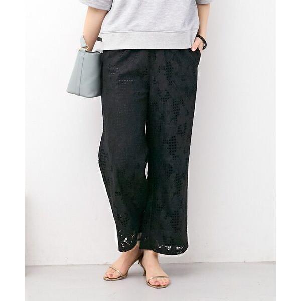 ZOZO問い合わせ番号:103668491ショップ:le.coeur blanc，ルクールブランブランド:le.coeur blanc，ルクールブラン商品名:レースイージーワイドパンツカテゴリ:パンツ>その他パンツブランド品番:306...