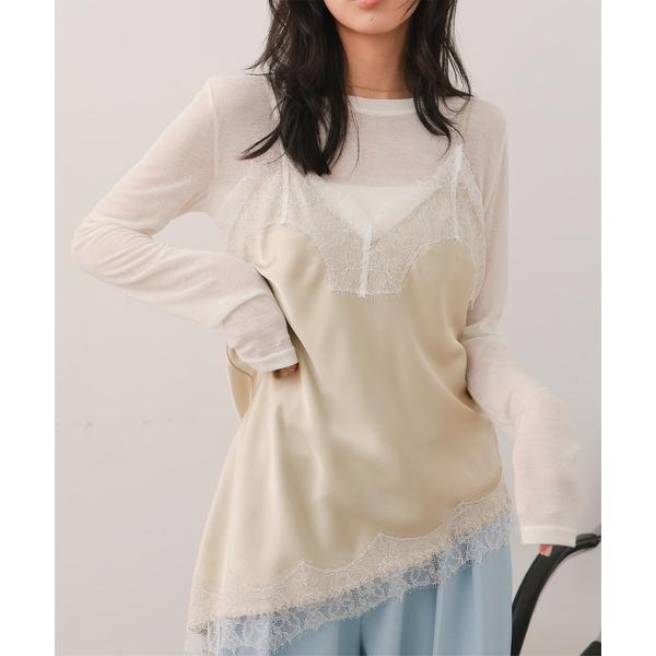 ZOZO問い合わせ番号:103668671ショップ:kobelettuce，コウベレタスブランド:KOBE LETTUCE，コウベレタス商品名:サテンレースキャミトップスカテゴリ:トップス>キャミソールブランド品番:C7792素材:本...