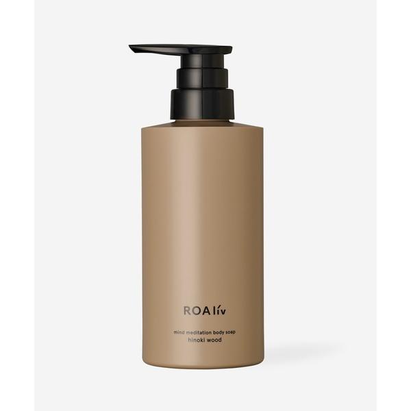 ※このアイテムは返品・交換対象外商品です。コスメ商品ZOZO問い合わせ番号:103668843ショップ:ROAliv，ロアリブブランド:ROAliv，ロアリブ商品名:マインドメディテーション ボディソープ ヒノキウッドの香り 400mLカテ...