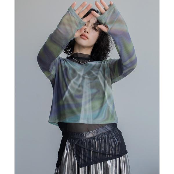 『セール実施中』参考価格：5，720円発売時期：2024年08月コンディション：A（使用感なし）数回使用した程度で使用感が感じられないアイテム付属品：インナー参考商品名：ハイネックレイヤード２wayシアートップス参考品番：VCETO2440...