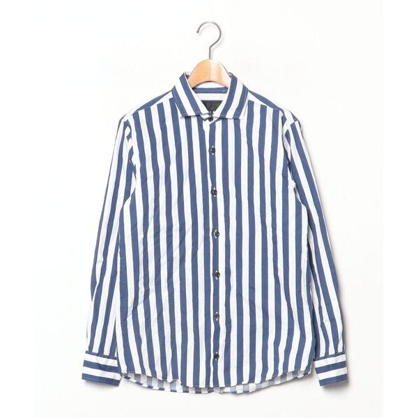 『セール実施中』参考価格：6，490円発売時期：2018年04月コンディション：A（使用感なし）数回使用した程度で使用感が感じられないアイテム参考商品名：日本製ホリゾンタルカラーシャツ コレクション(GW)参考品番：GWA5608A/GWA...