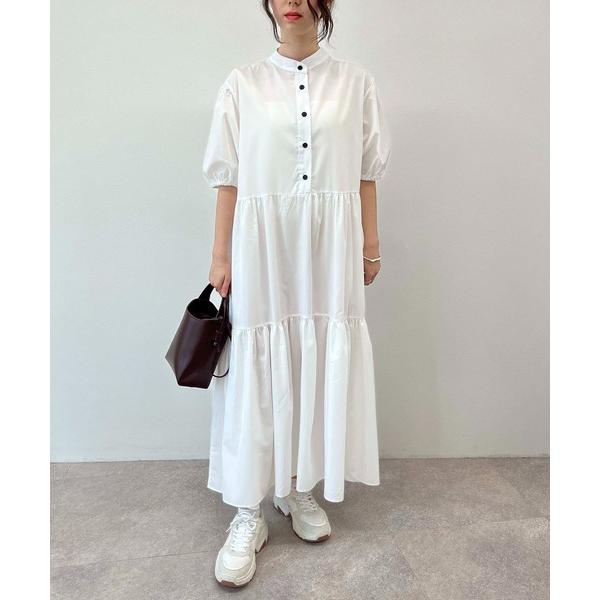 『セール実施中』参考価格：8，360円発売時期：2022年04月コンディション：A（使用感なし）数回使用した程度で使用感が感じられないアイテム参考商品名：ボリュームスリーブ ティアード ロングワンピース参考品番：367137【商品に関する注...