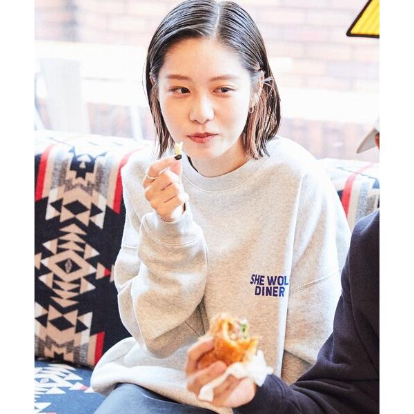 参考価格：4，994円発売時期：2022年09月コンディション：B（目立つ使用感なし）使用感が少ない、または気にならないアイテム全体的：毛玉参考商品名：▽WEB限定 SHE WOLF DINER×FREAK'S STORE/シーウルフダイナ...