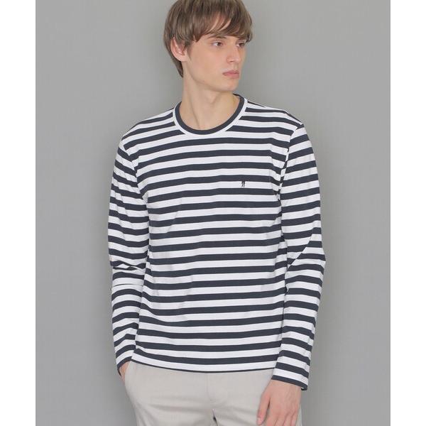 『セール実施中』参考価格：16，500円発売時期：2024年02月コンディション：D（傷・汚れあり）傷や汚れがあるが使用には問題ないアイテム全体的：色あせ、毛玉首周り：汚れすそ周り・首周り：型崩れ参考商品名：コットンボーダークルーネックロン...