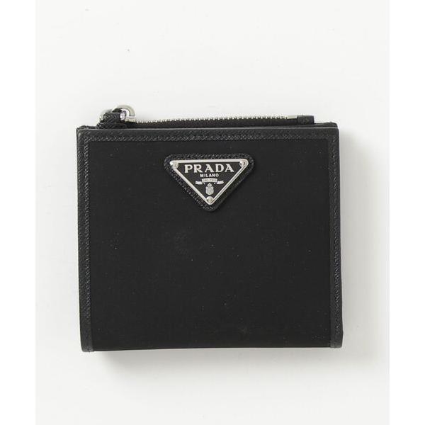 コンディション：A（使用感なし）数回使用した程度で使用感が感じられないアイテム付属品：箱・タグZOZO問い合わせ番号:103678530ショップ:ZOZOUSED，ゾゾユーズドブランド:PRADA，プラダ商品名:三角ロゴ 二つ折り 財布カテ...