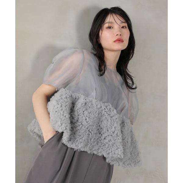 『タイムセール実施中』参考価格：20，900円発売時期：2025年04月コンディション：A（使用感なし）数回使用した程度で使用感が感じられないアイテム付属品：ライナー参考商品名：オーガンジー ハイウエスト パンツドレス ２点セット パーティ...