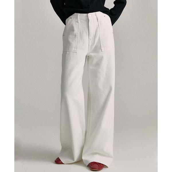 参考価格：16，980円発売時期：2025年02月コンディション：S（新品同様）タグ付きの未使用、または新品同様のアイテム付属品：タグ参考商品名：ハイウエスト ワイドコットンパンツ FQ24K036【Fano Studios】参考品番：FQ...