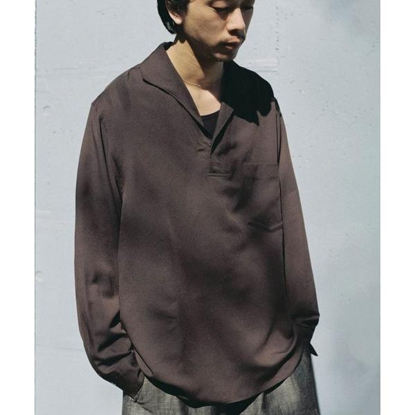 『タイムセール実施中』参考価格：14，300円発売時期：2024年05月コンディション：B（目立つ使用感なし）使用感が少ない、または気にならないアイテム全体的：色あせ参考商品名：SILK WOOL SKIPPER SHIRT参考品番：lm2...