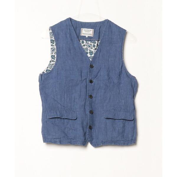 『タイムセール実施中』参考価格：6，270円発売時期：2014年03月コンディション：B（目立つ使用感なし）使用感が少ない、または気にならないアイテム全体的：汚れ参考商品名：フレンチリネンベスト（ジレ）参考品番：M0841FV02ZOZO問...