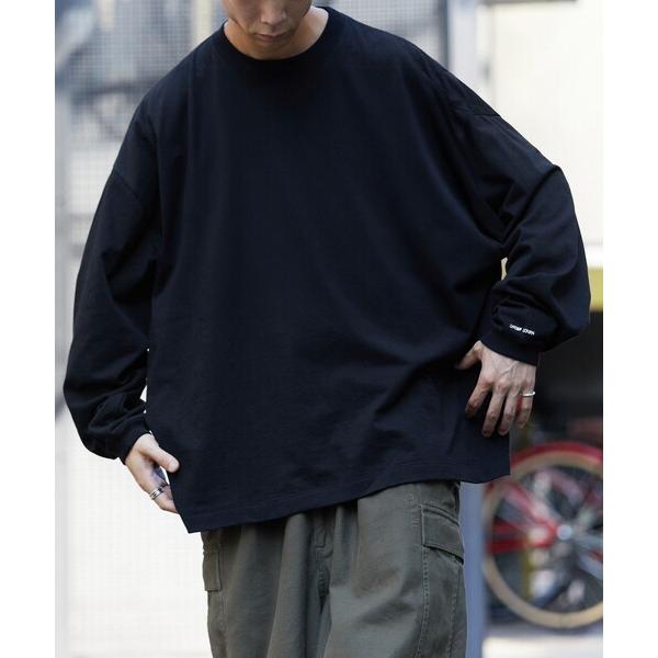 参考価格：4，994円発売時期：2024年08月コンディション：A（使用感なし）数回使用した程度で使用感が感じられないアイテム参考商品名：限定展開 CHOW DOWN/チャウダウン ワイドシルエット ワンポイント刺繍 クルーネック ロングス...
