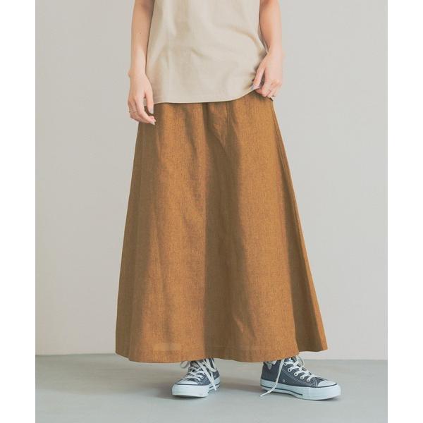 参考価格：6，600円発売時期：2025年07月コンディション：S（新品同様）タグ付きの未使用、または新品同様のアイテム付属品：タグ参考商品名：【WEB限定】ストレッチリネンフレアロングスカート[プチ・プラスサイズあり]参考品番：49637...