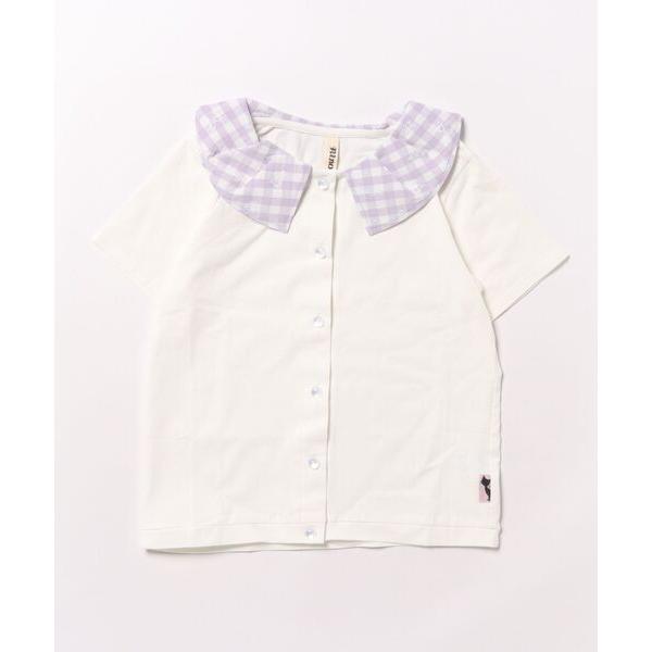 ZOZO問い合わせ番号:103704151ショップ:Wonder apartment，ワンダーアパートメントブランド:nino，ニノ商品名:ギンガムレース襟　Teeブラウスカテゴリ:トップス>シャツ/ブラウスブランド品番:1262-2...