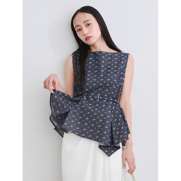 ZOZO問い合わせ番号:103704204ショップ:FRAY I.D，フレイ アイディーブランド:FRAY I.D，フレイアイディー商品名:アシメペプラムチュニックカテゴリ:トップス>その他トップスブランド品番:FWFB261105カ...