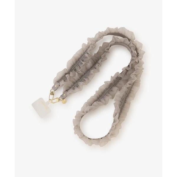 ZOZO問い合わせ番号:103704217ショップ:Afternoon Tea LIVING，アフタヌーンティー・リビングブランド:Afternoon Tea，アフタヌーンティー商品名:チュールショルダーストラップカテゴリ:PC・スマホグッ...