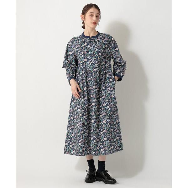 ZOZO問い合わせ番号:103704254ショップ:Afternoon Tea LIVING，アフタヌーンティー・リビングブランド:Afternoon Tea，アフタヌーンティー商品名:くるみボタンワンピース/リバティプリントカテゴリ:ワン...