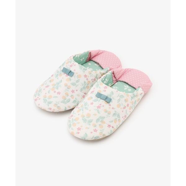 ZOZO問い合わせ番号:103704293ショップ:Afternoon Tea LIVING，アフタヌーンティー・リビングブランド:Afternoon Tea，アフタヌーンティー商品名:フラワーウォッシャブルキルトバブーシュ型ルームシューズ...