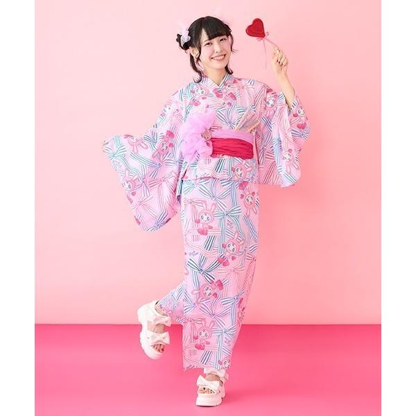 ZOZO問い合わせ番号:103704405ショップ:NARUMIYA ONLINE，ナルミヤ オンラインブランド:ナルミヤキャラクターズ，ナルミヤキャラクターズ商品名:【接触冷感】ベリエちゃん柄セパレート浴衣カテゴリ:水着/着物・浴衣&gt...