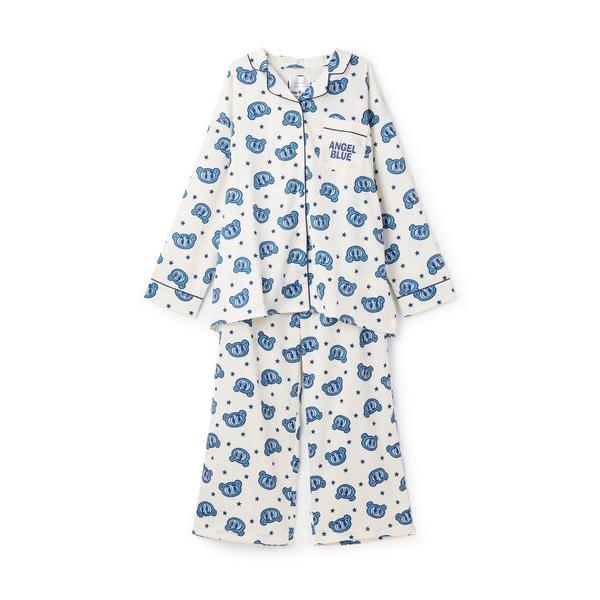 ZOZO問い合わせ番号:103704426ショップ:NARUMIYA ONLINE，ナルミヤ オンラインブランド:ナルミヤキャラクターズ，ナルミヤキャラクターズ商品名:総柄ルームウェア【ナカムラくん】【ブルーベリエちゃん】【ベリエちゃん】カ...