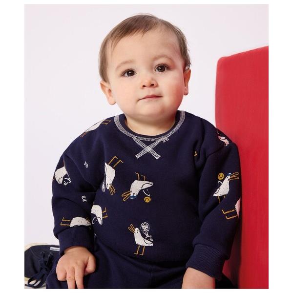 『セール実施中』ZOZO問い合わせ番号:103704572ショップ:PETIT BATEAU，プチバトーブランド:PETIT BATEAU，プチバトー商品名:裏起毛スウェットプルオーバーカテゴリ:トップス>スウェットブランド品番:A0...