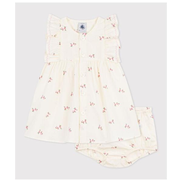 『セール実施中』ZOZO問い合わせ番号:103704603ショップ:PETIT BATEAU，プチバトーブランド:PETIT BATEAU，プチバトー商品名:フラワープリントワンピース＆ブルマセットカテゴリ:ワンピース/ドレス>ワンピ...