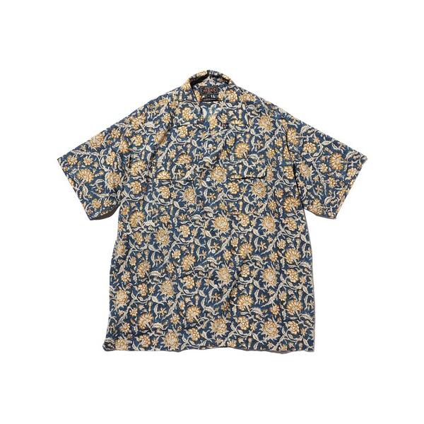 ZOZO問い合わせ番号:103704955ショップ:BEAMS MEN，ビームス メンブランド:BEAMS PLUS，ビームスプラス商品名:Open Collar Block Print (1)カテゴリ:トップス>シャツ/ブラウスブラ...