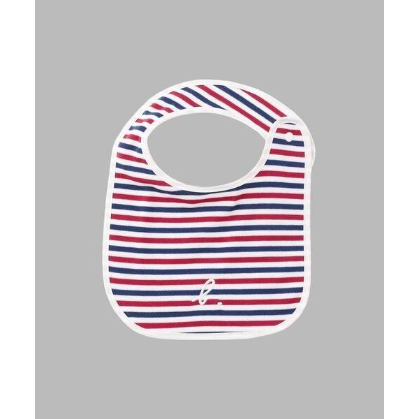 ※このアイテムは返品・交換対象外商品です。ZOZO問い合わせ番号:103705126ショップ:agnes b.，アニエスベーブランド:agnes b.，アニエスベー商品名:ベビー ”b.”ロゴ 刺繍 トリコロールボーダー コットン スタイカ...