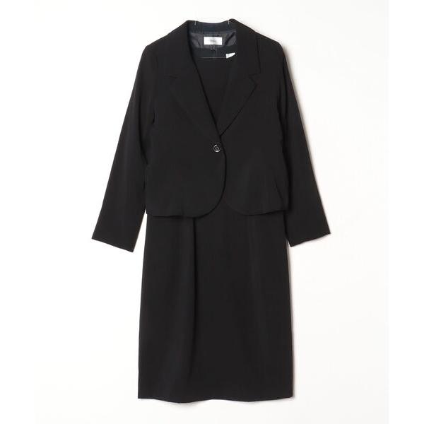『タイムセール実施中』参考価格：11，900円発売時期：2020年01月コンディション：S（新品同様）タグ付きの未使用、または新品同様のアイテム付属品：スペアボタン・タグ参考商品名：【喪服 礼服】テーラードジャケット ミディアム丈Aラインワ...