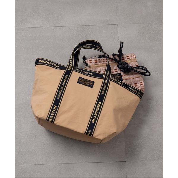 『セール実施中』参考価格：7，480円発売時期：2023年10月コンディション：B（目立つ使用感なし）使用感が少ない、または気にならないアイテム表面：汚れ参考商品名：【PENDLETON】ロゴテープミニトートバッグ /PDT-000-233...