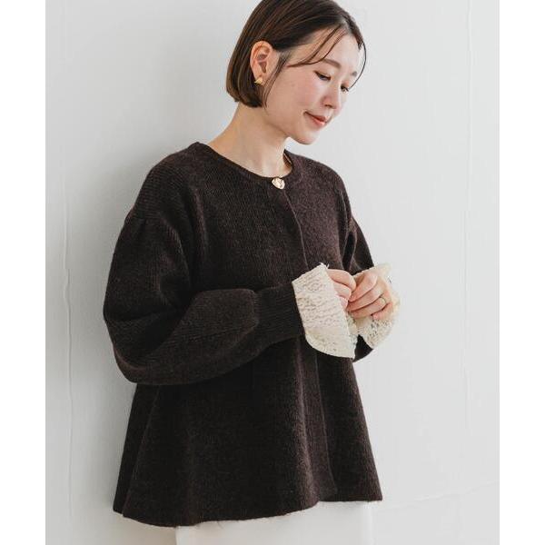 参考価格：13，750円発売時期：2025年11月コンディション：D（傷・汚れあり）傷や汚れがあるが使用には問題ないアイテム全体的：毛玉参考商品名：F by ROSSO　ペプラムボリュームスリーブカーディガン参考品番：RAA7-22Y711...