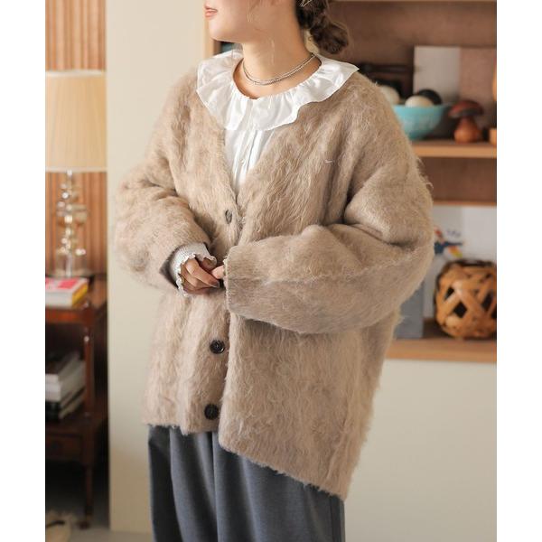 『セール実施中』参考価格：5，991円発売時期：2024年11月コンディション：A（使用感なし）数回使用した程度で使用感が感じられないアイテム参考商品名：【my fit CLIP/saito企画】Vネックシャギーカーディガン参考品番：234...