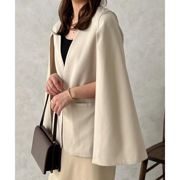 『セール実施中』参考価格：4，995円発売時期：2023年02月コンディション：D（傷・汚れあり）傷や汚れがあるが使用には問題ないアイテム全体的：汚れ参考商品名：【apres jour clair】スリットケープジャケット【ZOZOTOWN...