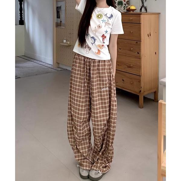 参考価格：5，300円発売時期：2025年05月コンディション：A（使用感なし）数回使用した程度で使用感が感じられないアイテム参考商品名：【 MEMECLE / メメクル 】チェック イージーパンツ参考品番：MEP352【商品に関する注意事...