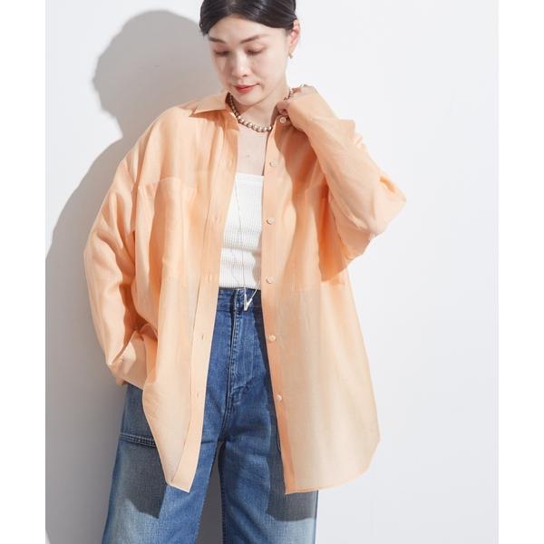 『セール実施中』参考価格：19，580円発売時期：2023年03月コンディション：B（目立つ使用感なし）使用感が少ない、または気にならないアイテム首周り：汚れ参考商品名：シアーシャイニータンブラーシャツ参考品番：23050370040010...