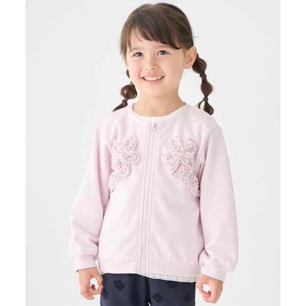 ZOZO問い合わせ番号:103740893ショップ:petit main，プティマインブランド:petit main，プティマイン商品名:【リンク/防汚】フリルモチーフハオリカテゴリ:トップス>カーディガン/ボレロブランド品番:966...