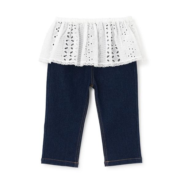 『セール実施中』ZOZO問い合わせ番号:103740898ショップ:petit main，プティマインブランド:petit main，プティマイン商品名:【リンク】レイヤードスカートパンツセットカテゴリ:パンツ>その他パンツブランド品...