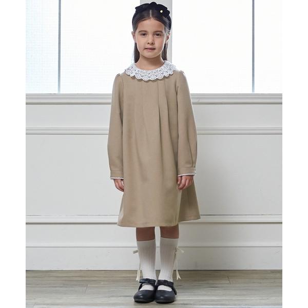 ZOZO問い合わせ番号:103740915ショップ:petit main，プティマインブランド:petit main，プティマイン商品名:【セミフォーマル】レース衿ワンピースカテゴリ:ワンピース/ドレス>ワンピースブランド品番:966...