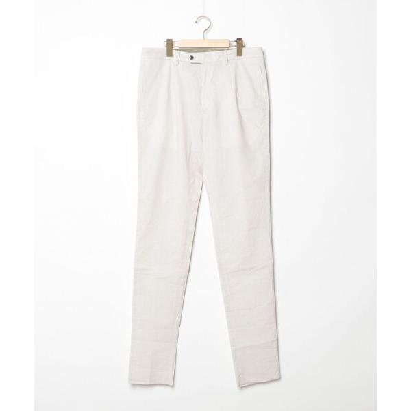 『セール実施中』参考価格：17，600円発売時期：2020年06月コンディション：S（新品同様）タグ付きの未使用、または新品同様のアイテム付属品：スペアボタン・タグ参考商品名：EYE.D WEARingバックラッシュリネンスリムテーパードパ...