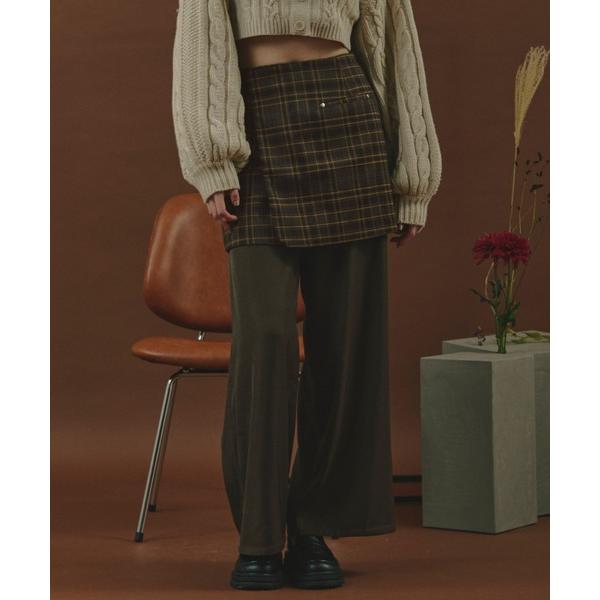 参考価格：8，910円発売時期：2024年10月コンディション：A（使用感なし）数回使用した程度で使用感が感じられないアイテム参考商品名：plaid pattern layered set pants / プラッドパターンレイヤードセットパ...