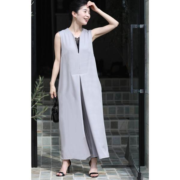 参考価格：12，276円発売時期：2023年03月コンディション：B（目立つ使用感なし）使用感が少ない、または気にならないアイテム全体的：汚れ前身頃：毛玉参考商品名：低身長さん対応 細見え錯覚 トリックタックサロペット参考品番：frm000...