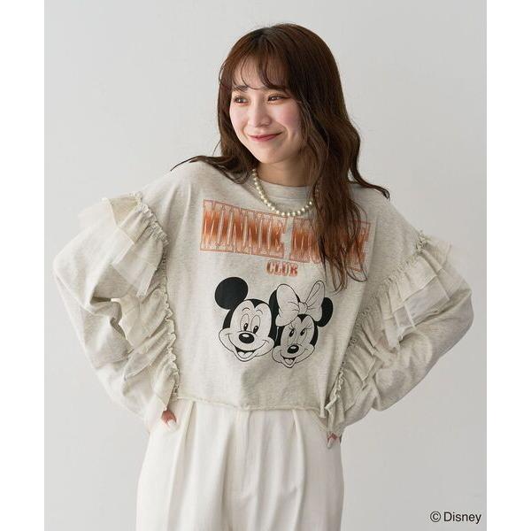 『セール実施中』参考価格：4，490円発売時期：2025年01月コンディション：A（使用感なし）数回使用した程度で使用感が感じられないアイテム参考商品名：ミッキー＆フレンズ/袖フリルショート丈TEE参考品番：06000270900【商品に関...