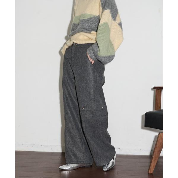 参考価格：6，930円発売時期：2023年11月コンディション：B（目立つ使用感なし）使用感が少ない、または気にならないアイテムすそ周り：毛玉参考商品名：ブラッシュドジャージードロストヘムカーゴパンツ参考品番：TY23264【商品に関する注...