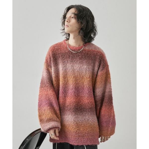 参考価格：7，700円発売時期：2023年10月コンディション：C（やや使用感あり）使用感があり、やや気になる傷や汚れがあるアイテム全体的：汚れ、毛玉、保管上のにおいがします。参考商品名：グラデーションニットプルオーバー参考品番：2023-...