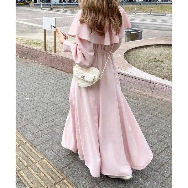 『タイムセール実施中』参考価格：11，880円発売時期：2023年01月コンディション：D（傷・汚れあり）傷や汚れがあるが使用には問題ないアイテム後身頃：ほつれ、汚れ参考商品名：【スタッフ考案】取り外し可能/ケープロングワンピース参考品番：...