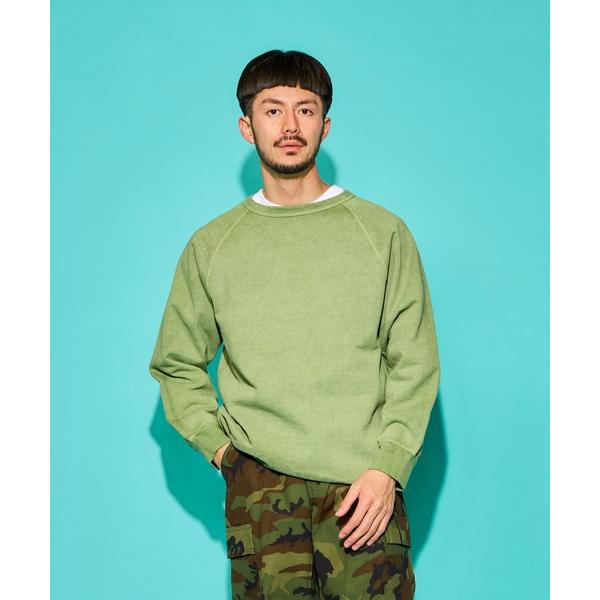 参考価格：15，180円発売時期：2024年11月コンディション：B（目立つ使用感なし）使用感が少ない、または気にならないアイテム全体的：色あせ、型崩れ内側：毛玉参考商品名：PIGMENT DYE 13oz CREW / ピグメント ダイ ...