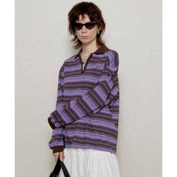 参考価格：15，950円発売時期：2025年01月コンディション：B（目立つ使用感なし）使用感が少ない、または気にならないアイテム全体的：色あせ、毛玉首周り・袖口：汚れ内側：ほつれ参考商品名：Border Polo Shirt/ボーダーポロ...