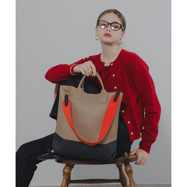 『セール実施中』参考価格：11，880円発売時期：2024年03月コンディション：B（目立つ使用感なし）使用感が少ない、または気にならないアイテム持ち手：剥げ参考商品名：【A4対応】バイカラーショルダートートバッグ参考品番：00ARKG28...