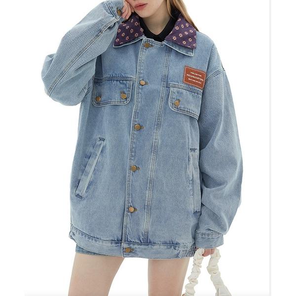 参考価格：8，490円発売時期：2022年08月コンディション：B（目立つ使用感なし）使用感が少ない、または気にならないアイテム襟周り：ほつれ、毛玉留め具：傷参考商品名：【genxder】ユニセックス2WAY衿取り外しデニムジャケット参考品...