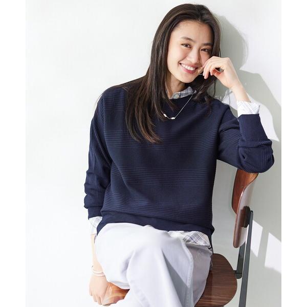 『タイムセール実施中』ZOZO問い合わせ番号:103776917ショップ:INDIVI，インディヴィブランド:INDIVI，インディヴィ商品名:【洗える／キレイ色】体型カバー無縫製ニットカテゴリ:トップス>ニット/セーターブランド品番...